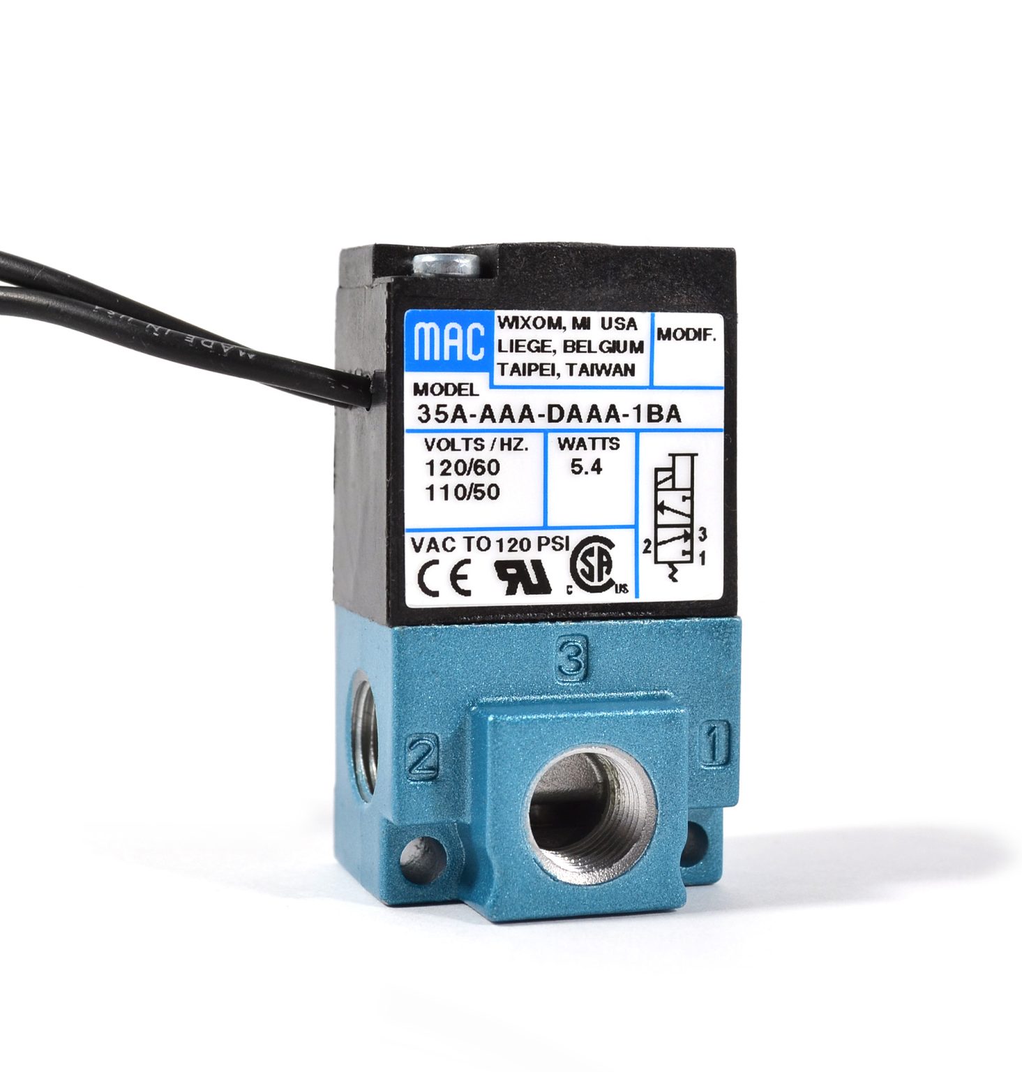 113B-601BA | MAC VALVE - Allied Oil Equipment, Inc.