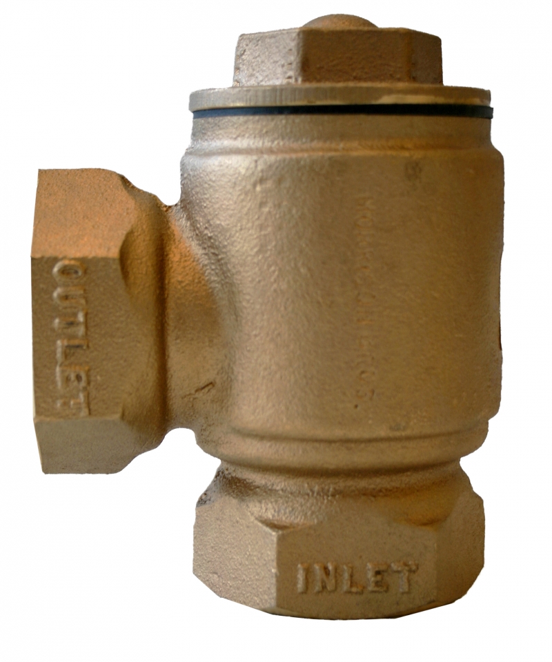 137---0800 AV | Angle Check Valve, Single Poppet (PTFE) (3").. - Allied ...